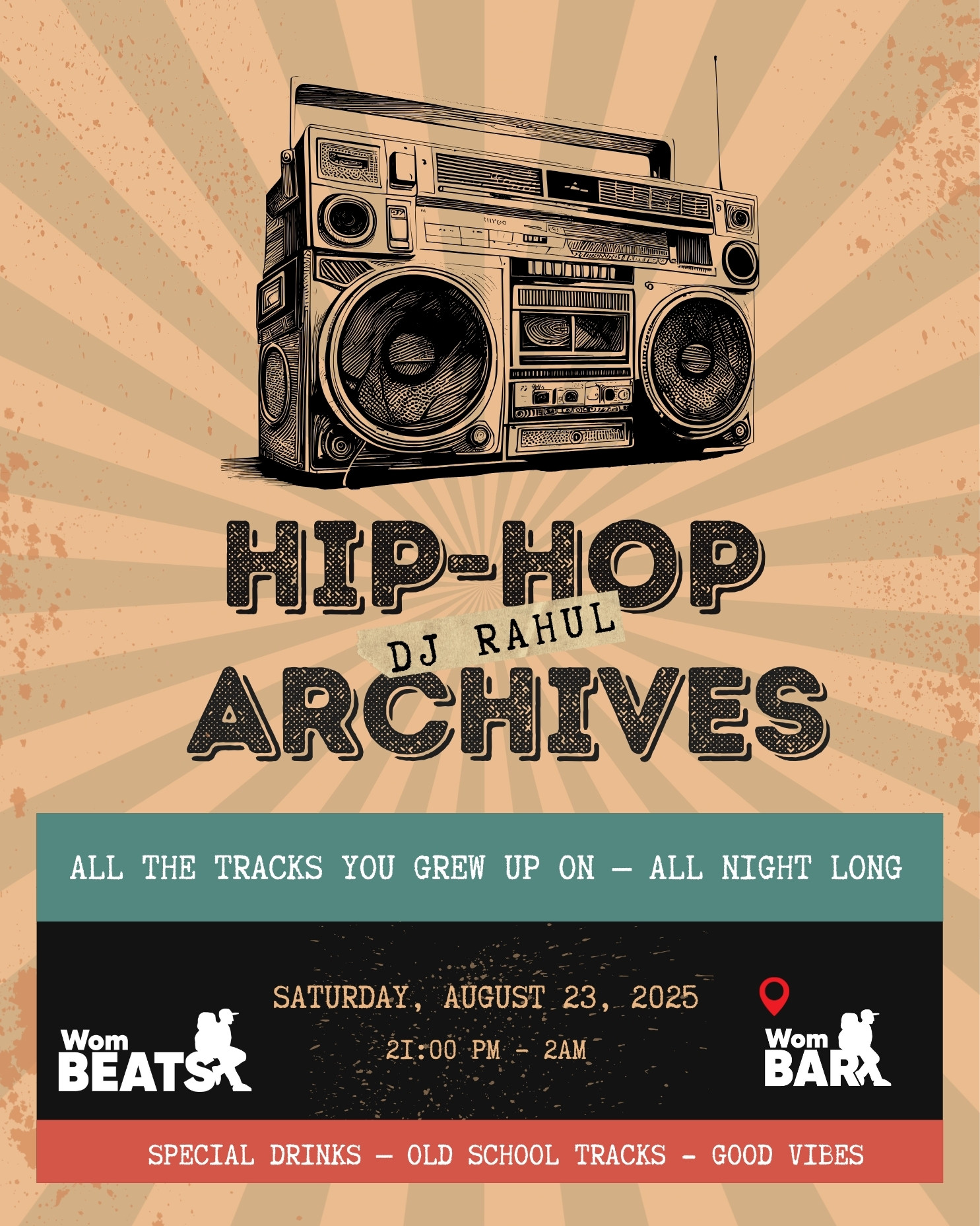 HIP HOP ARCHIVES 80s,90s hip-hop mixes - Werksviertel