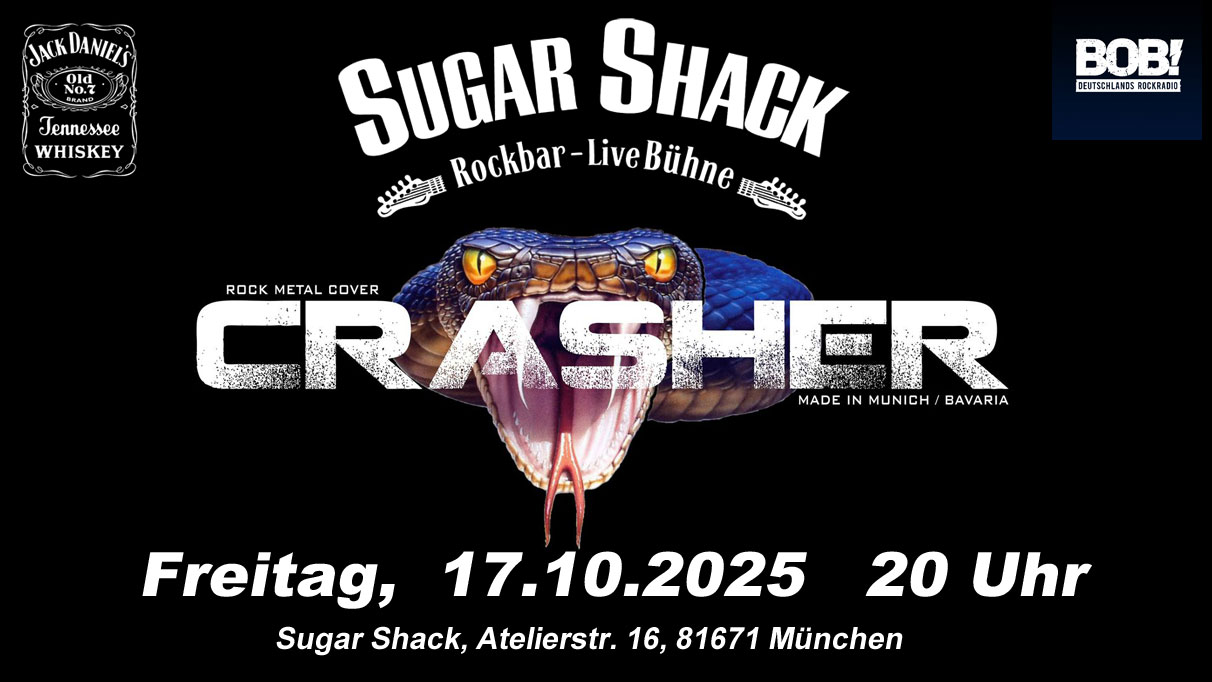 CRASHER ... live im Sugar Shack - Werksviertel